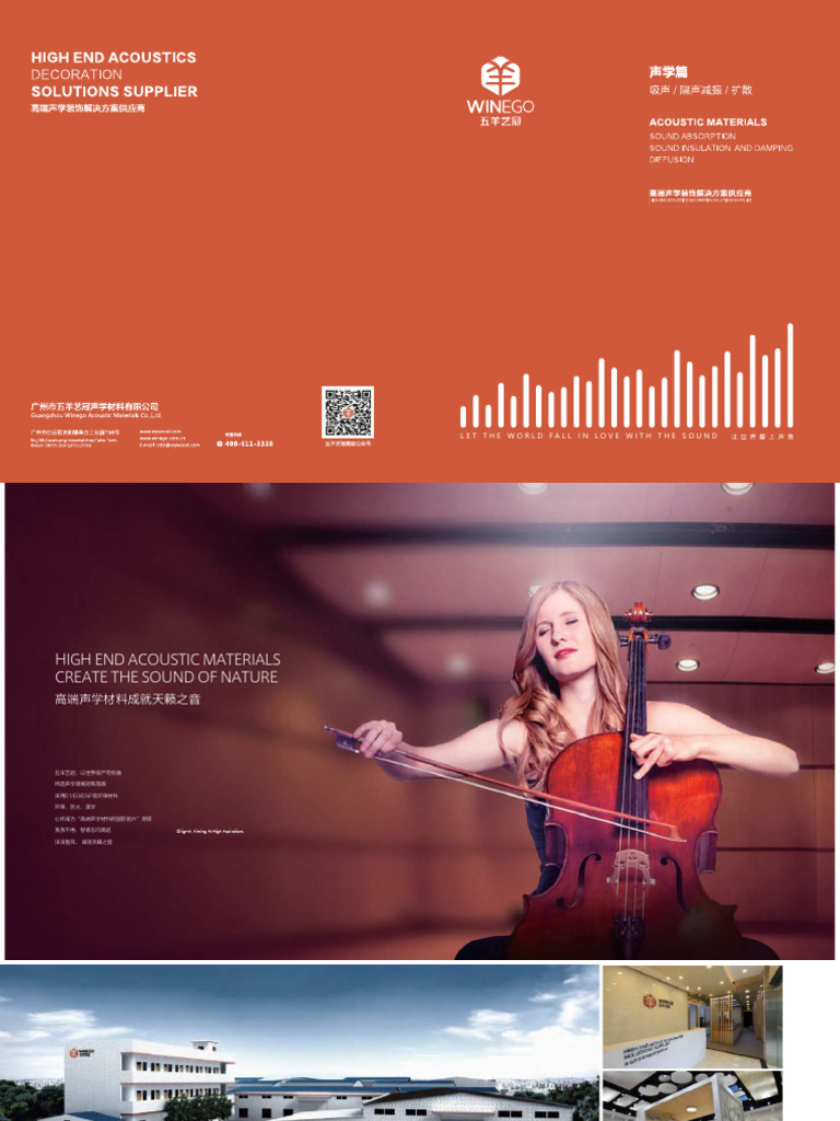 Winego-Acoustic Full Catalog 8m - Compressed (1) - Compressed | PDF | Sound | Acoustics