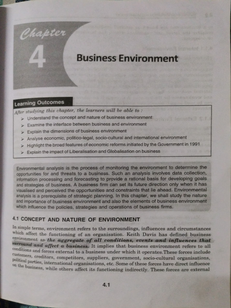 Understanding Business Environment Dynamics | PDF | Swot Analysis ...