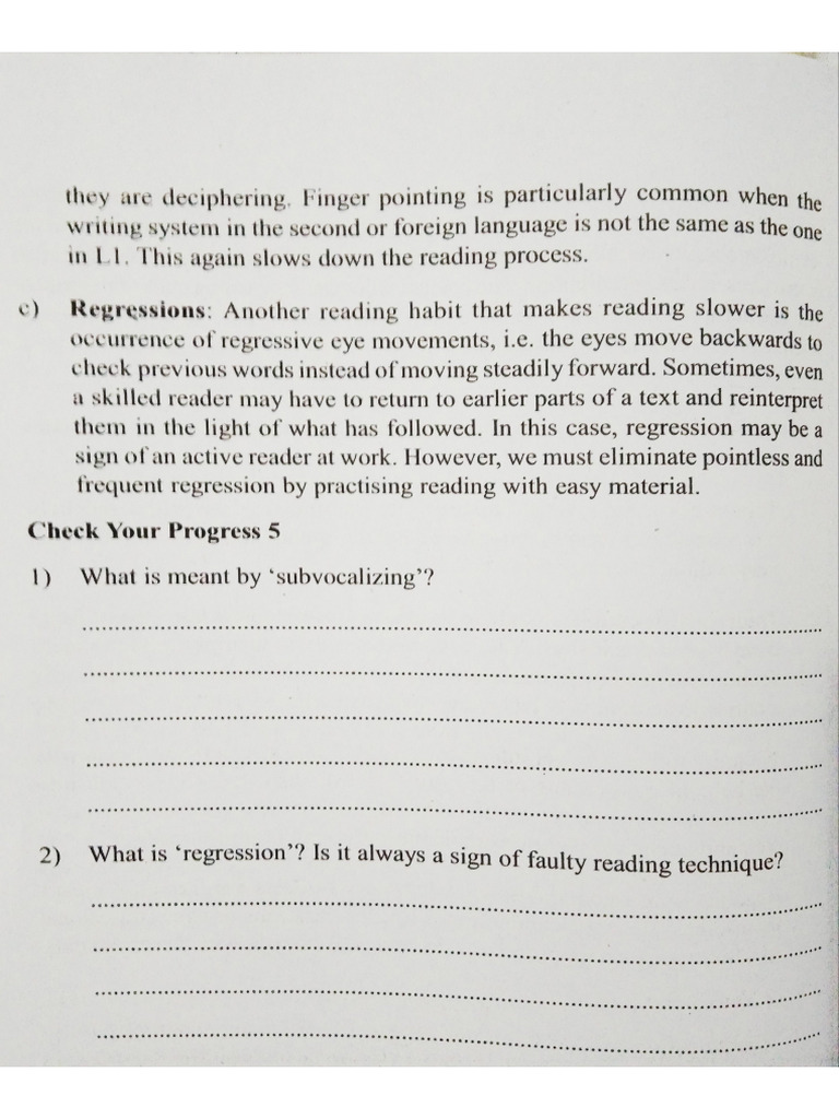 0.3 Reading Problem | PDF