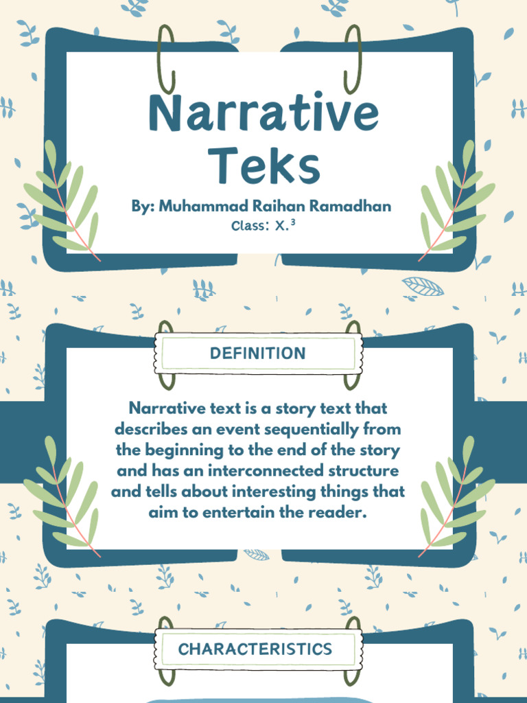 Narrative Teks - 20250220 - 225509 - 0000 - 1 | PDF