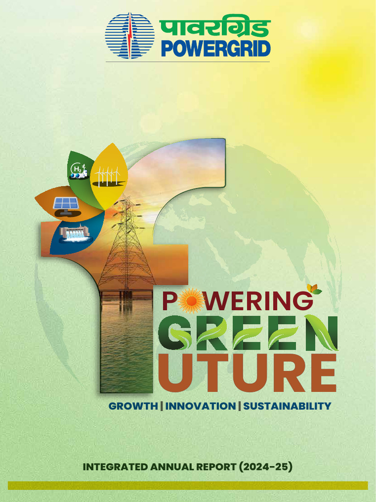 Powergrid Annual Report 2024-25 | PDF | Bond Credit Rating | Electric ...