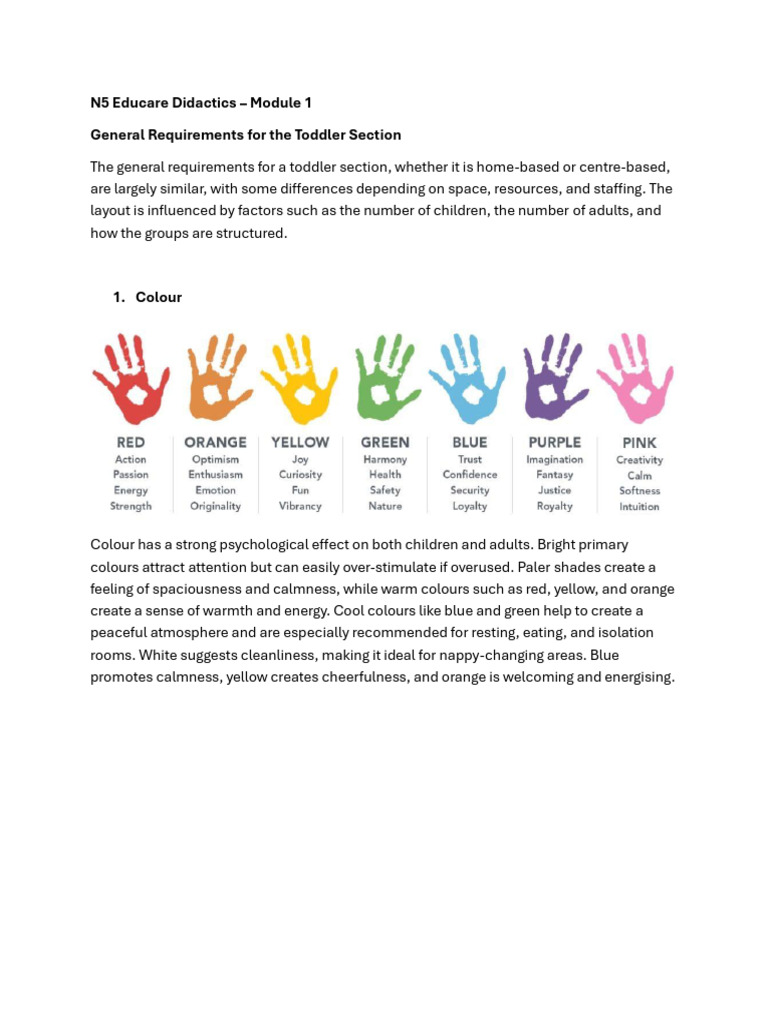Toddler Section Design Essentials | PDF | Door | Lighting
