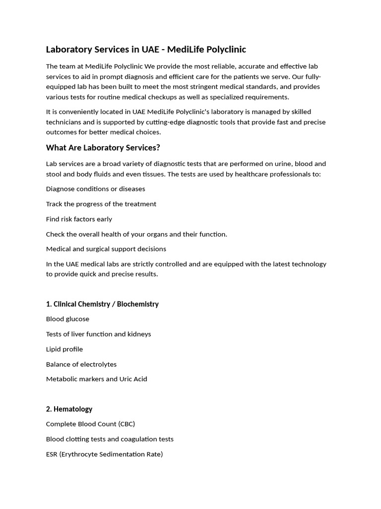 New Hygiene Products for Lab Services | PDF
