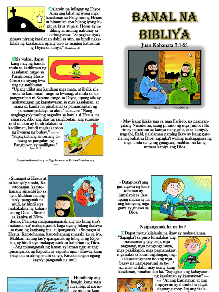 John 3 - Tagalog | PDF