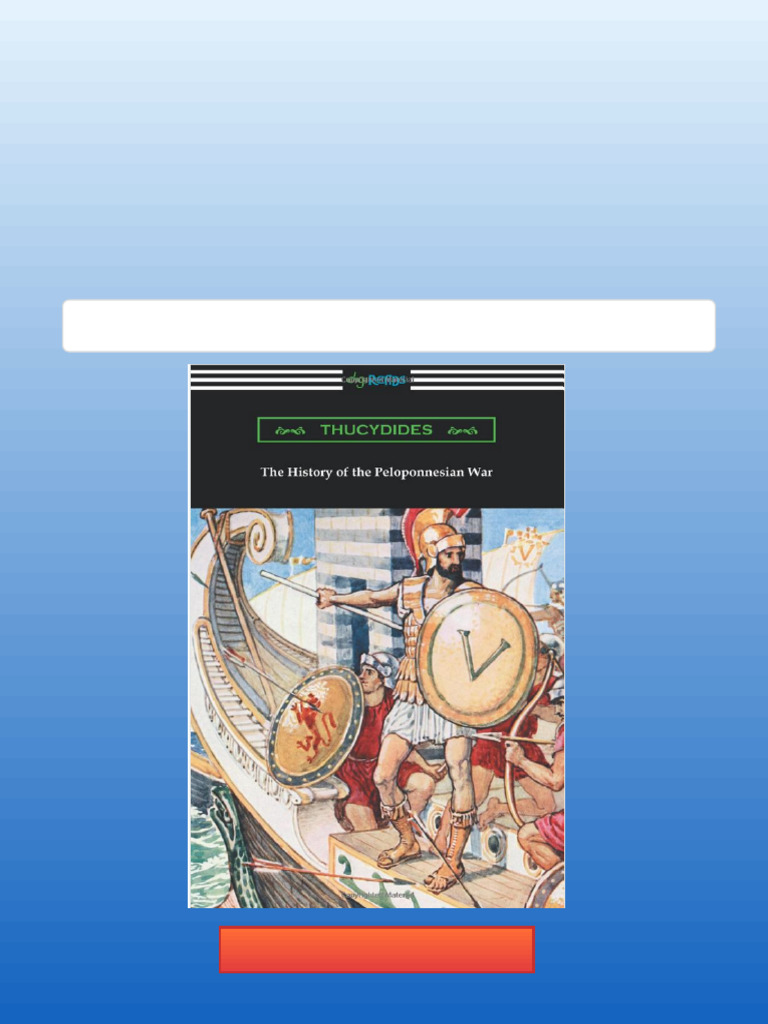 The History of The Peloponnesian War Thucydides PDF Download | PDF | Ancient Greece