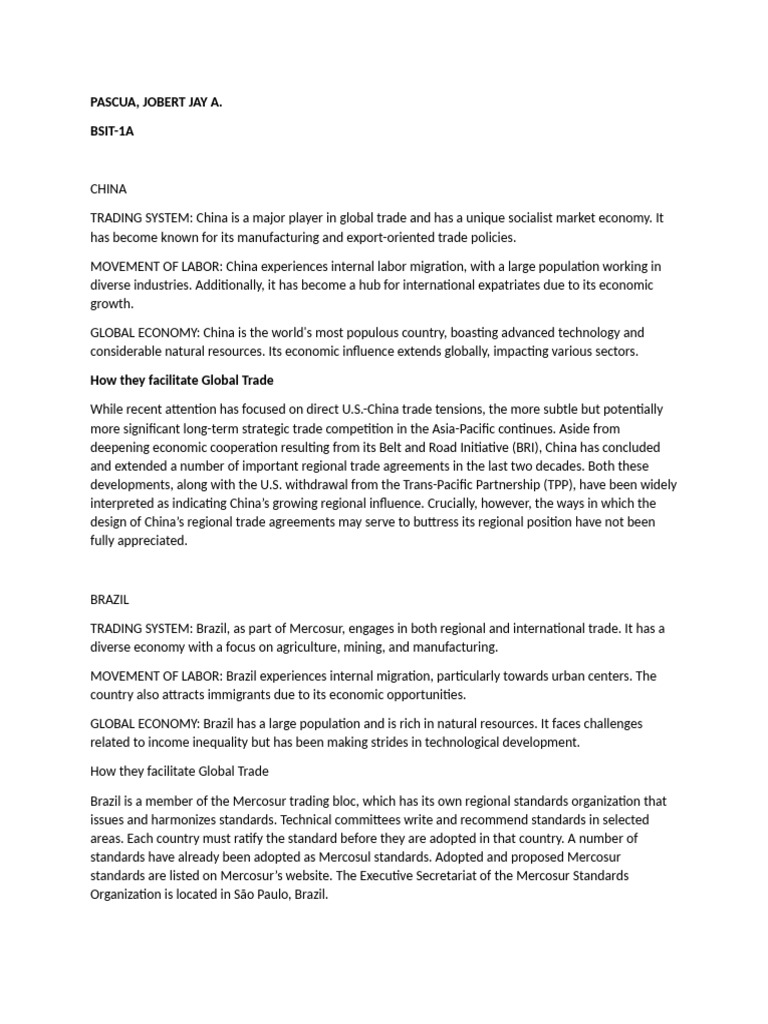 Contem Research Midterm | PDF | World Trade Organization | Trans ...