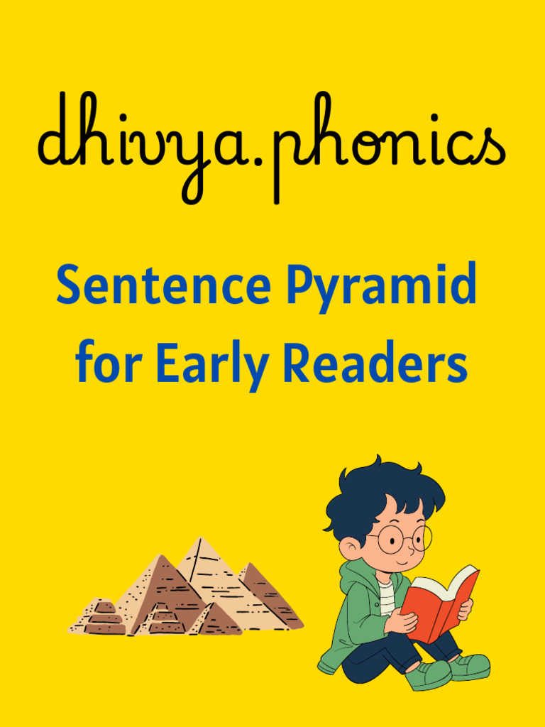 Sentence Pyramids for Early Readers | PDF