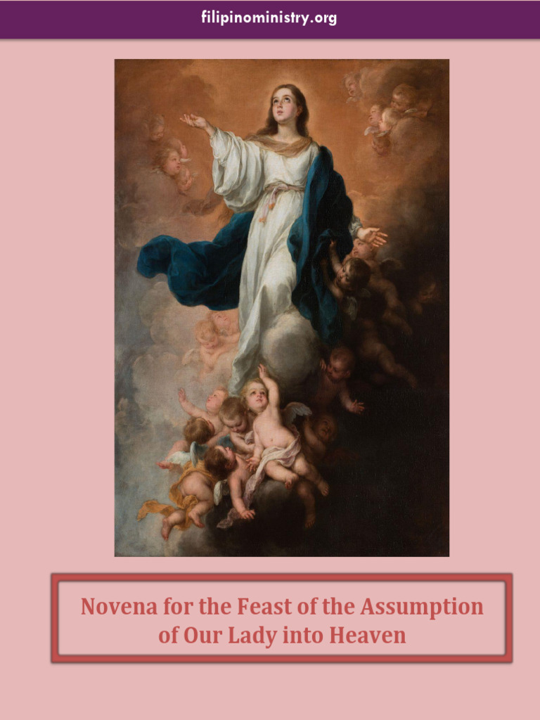 Novena for the Assumption of Mary | PDF | Mary, Mother Of Jesus | Lord ...