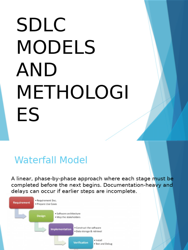 SDLC Models Concise Summary-1 | PDF