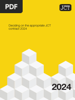 JCT Design and Build Sub-Contract Agreement 2016 | PDF