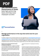 SAP SuccessFactors PMGM Overview | PDF | Goal | Calibration