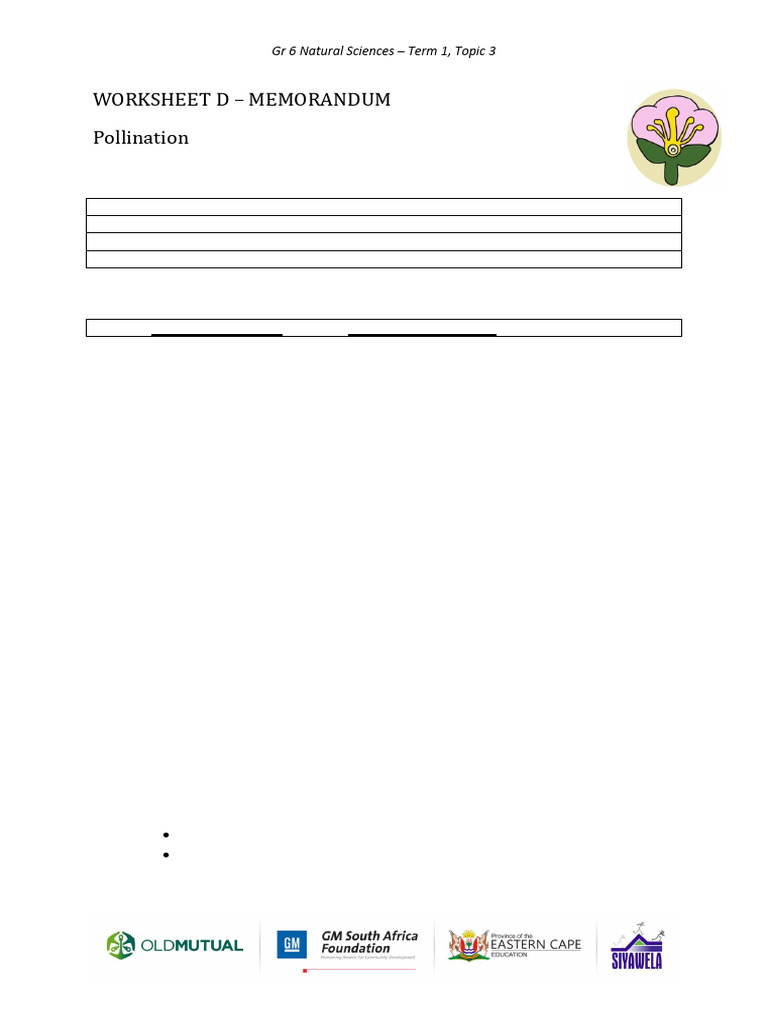 Plant Pollination and Adaptations | PDF | Flowers | Pollination