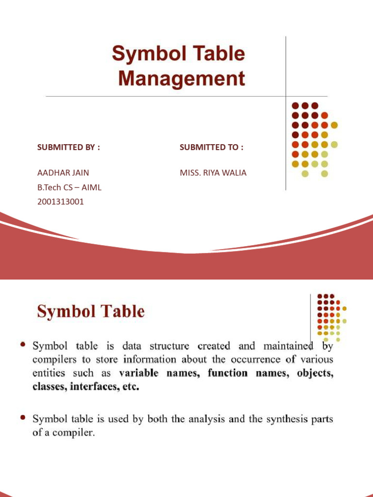 Aadhar Jain Compiler Error Handling | PDF