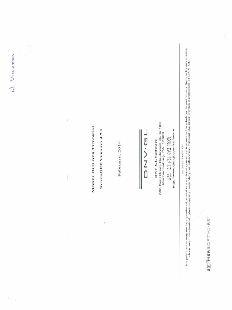 Synergi Model Builder Tutorial | PDF