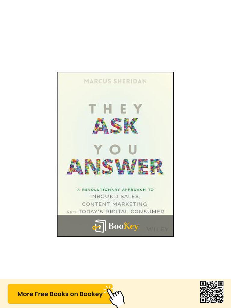 They Ask You Answer Overview | PDF | Marketing | Consumer Behaviour