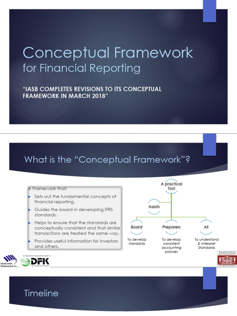 Conceptual Framework Provided By Iasb Upadated Pdf Historical Cost