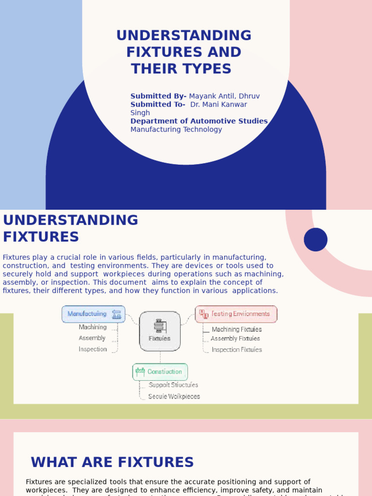 Types of Fixtures in Manufacturing | PDF | Metalworking | Tools