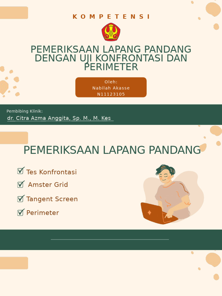 Uji Konfrontasi dan Perimeter Pandang | PDF