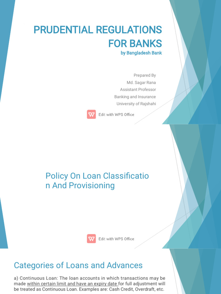 Loan Classification and Provisioning Guidelines | PDF | Banks | Credit Risk