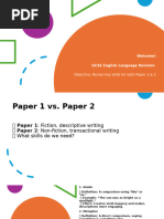 Writer's Effect Notes (Cambridge CAIE IGCSE English First Language 0500 ...