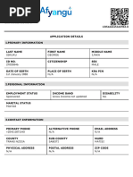 Narok County Job Application Form 2025 | PDF | Academic Degree ...