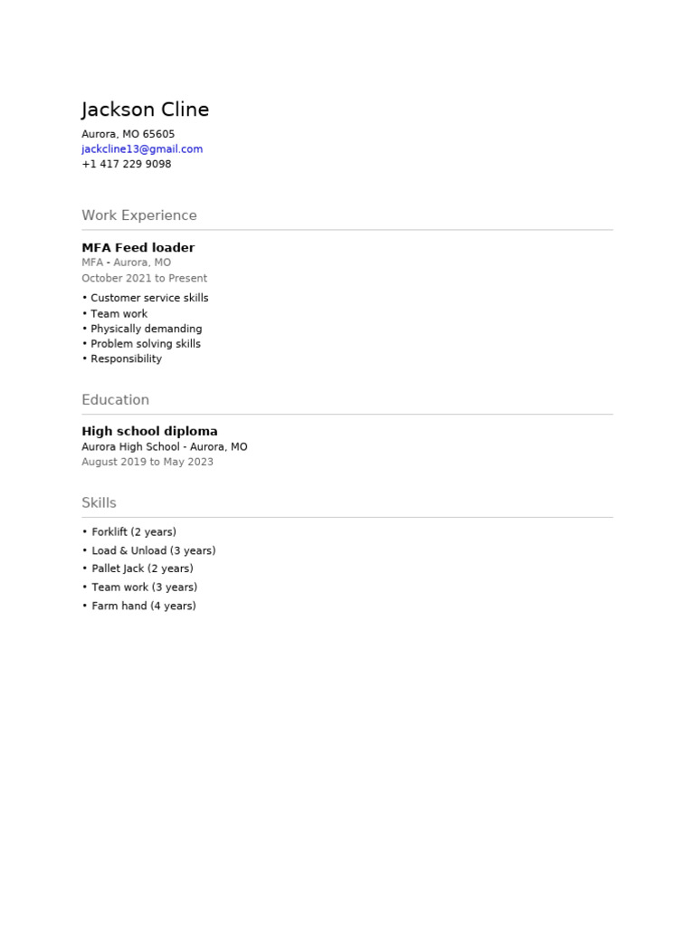 Jackson Cline | PDF