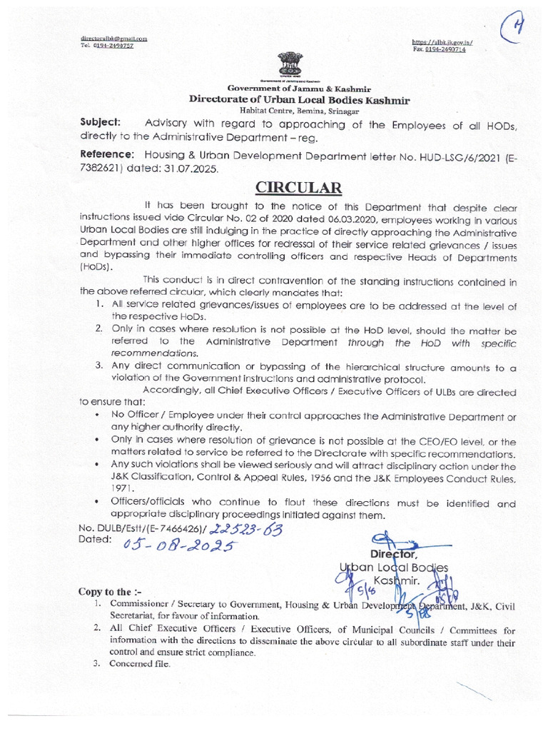 Circular | PDF