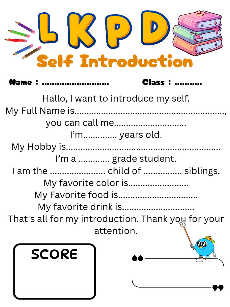 Self Introduction | PDF