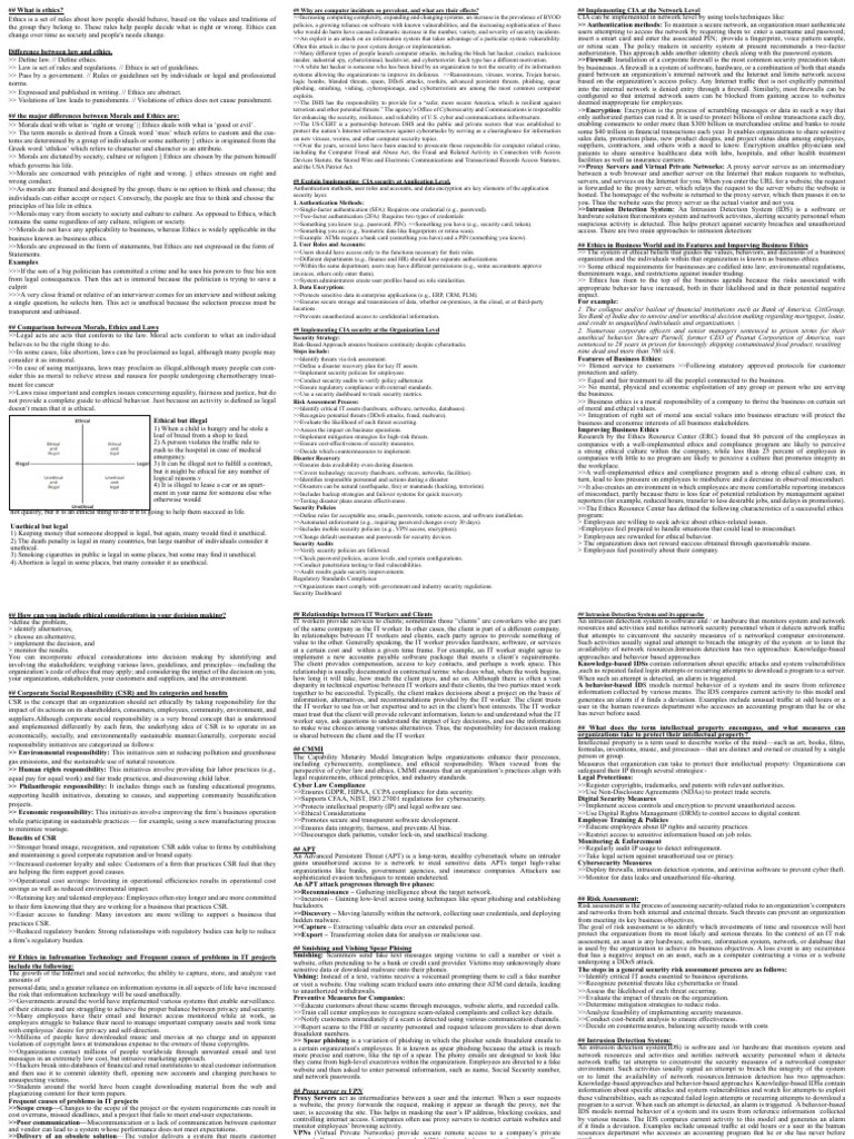 Cyber Law | PDF | Security | Computer Security
