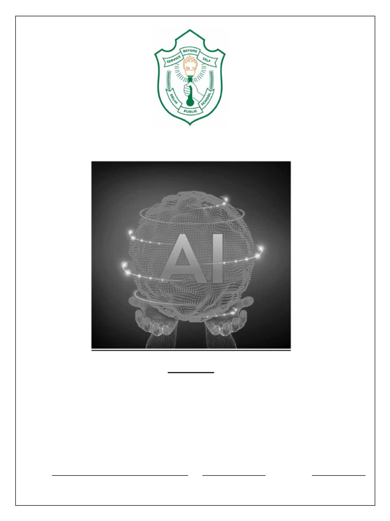 Class Ix Ai - Unit 1.1 Booklet PDF | PDF | Artificial Intelligence ...