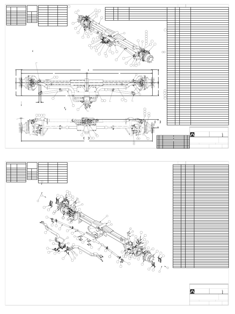 Axle Assembly Torque Specifications Guide | PDF | Mechanical Engineering
