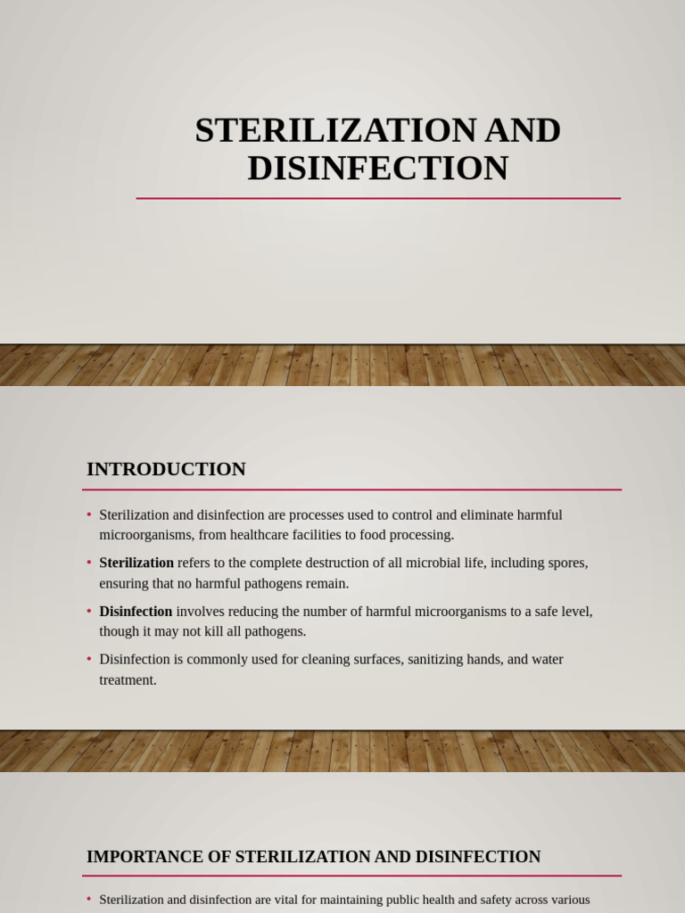 Lab6. Sterilization and Disinfection | PDF | Sterilization (Microbiology) | Disinfectant