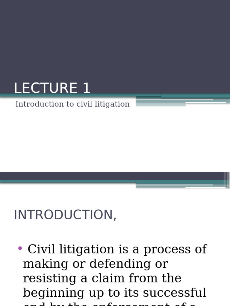 Civil Litigation: Client Interview Guide | PDF | Confidentiality | Advocate