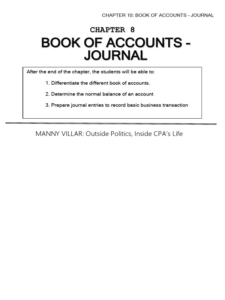 Handout | PDF | Debits And Credits | Value Added Tax