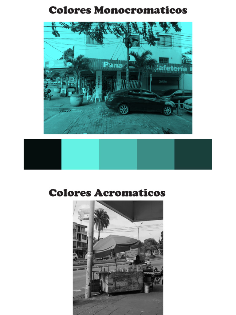 Esquemas de Colores Cromáticos | PDF