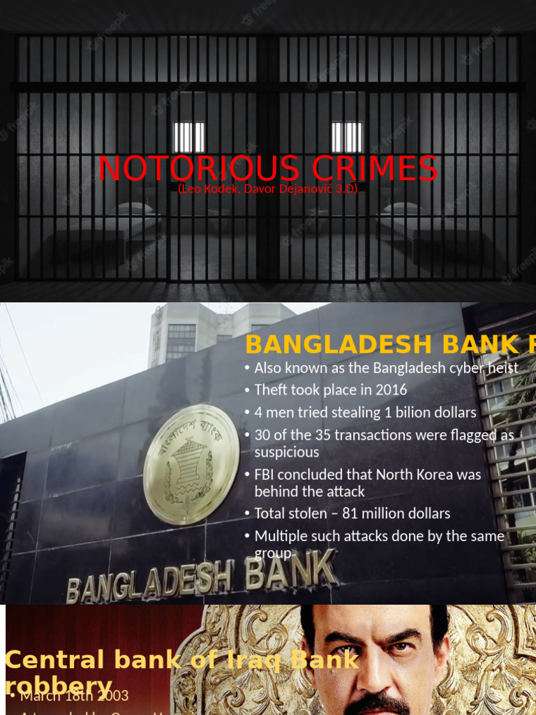 Notorious Crimes | PDF