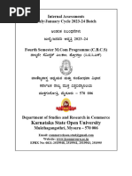 KKHSOU Assignment Front Page PDF | PDF