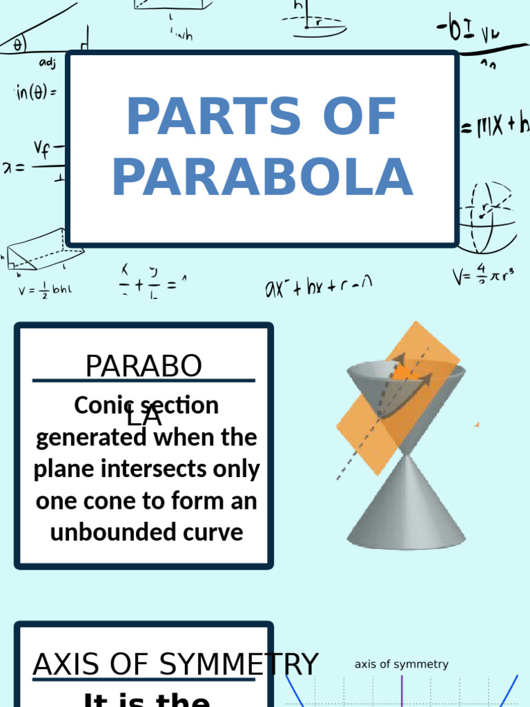 Parts and Definition of a Parabola | PDF
