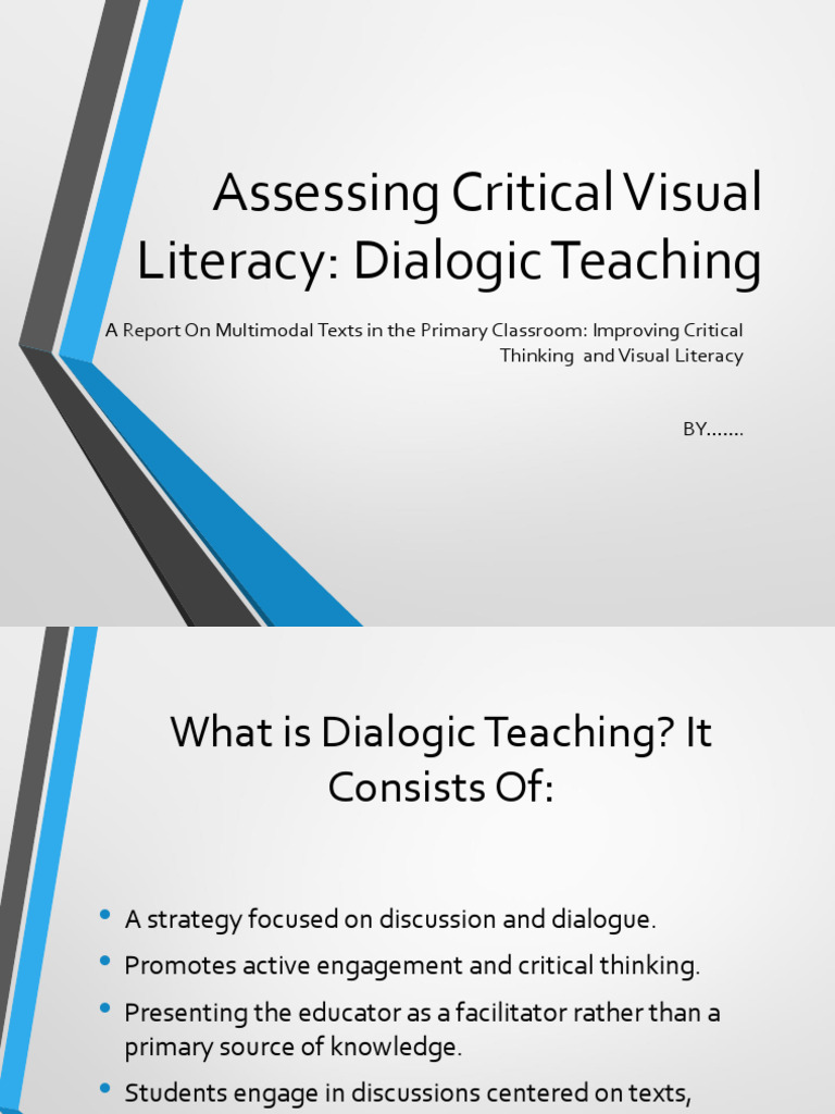 Multimedia Presentation Critical Visual Literacy | PDF | Constructivism ...