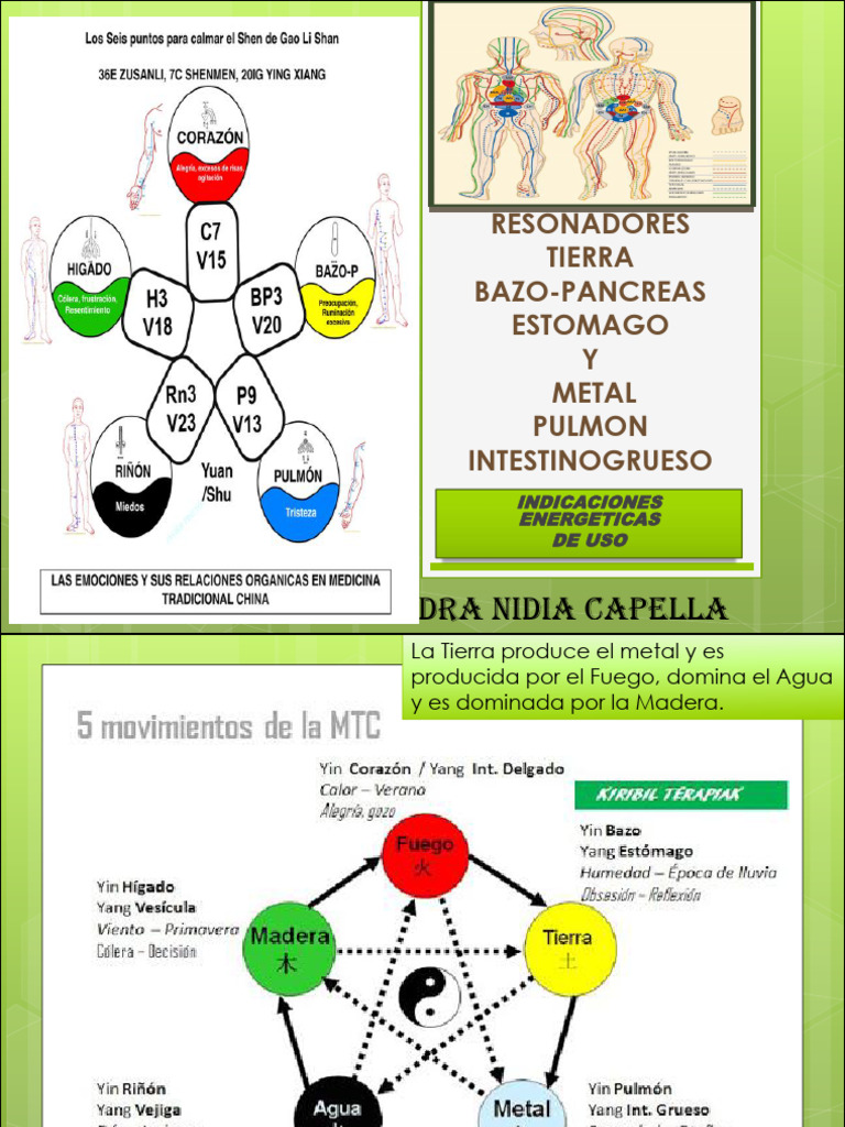 Indicaciones Energéticas de Resonadores | PDF | Mano | Codo