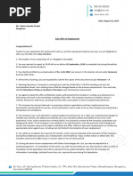 Downloading Your Signed Offer Letter | PDF