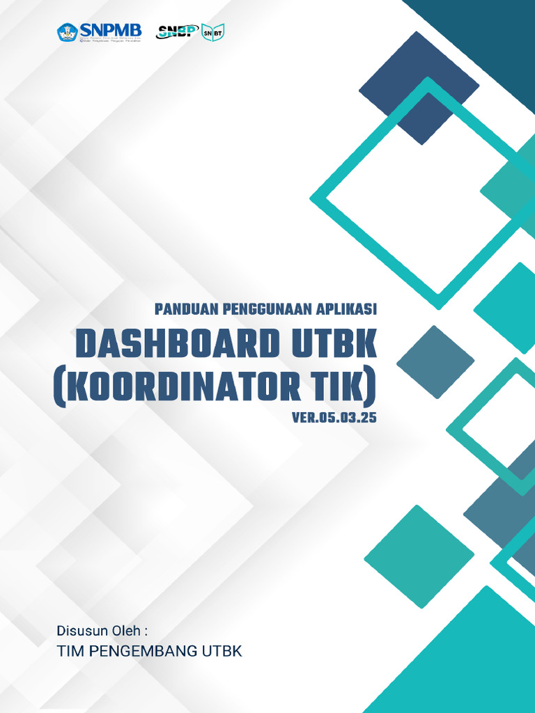 SNBT 2025 - Petunjuk Penggunaan Dashboard UTBK (KorTIK) - 05.03.2025 | PDF