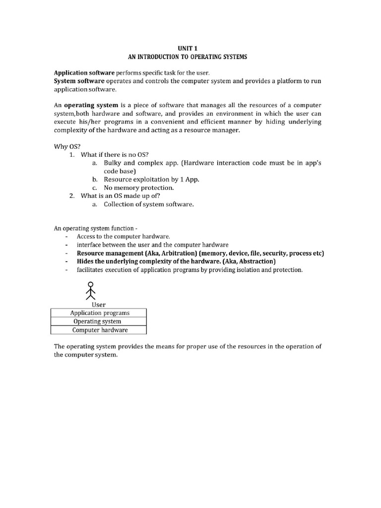 OS Full Notes | PDF