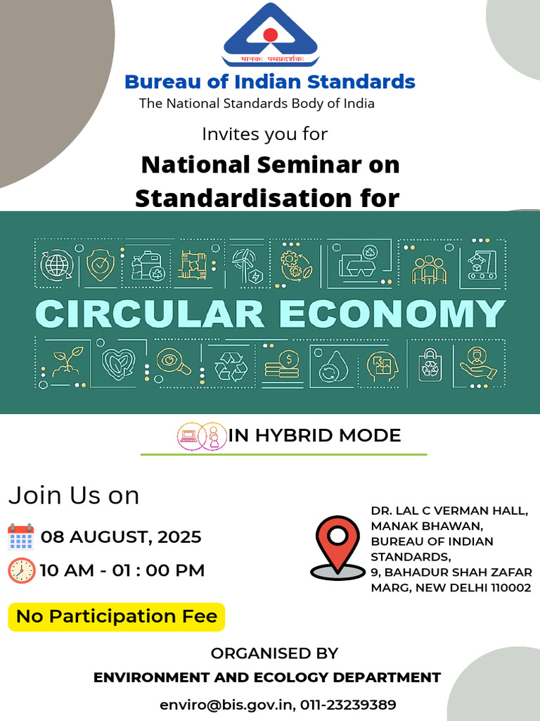 Circular Economy Seminar Flyer - F | PDF