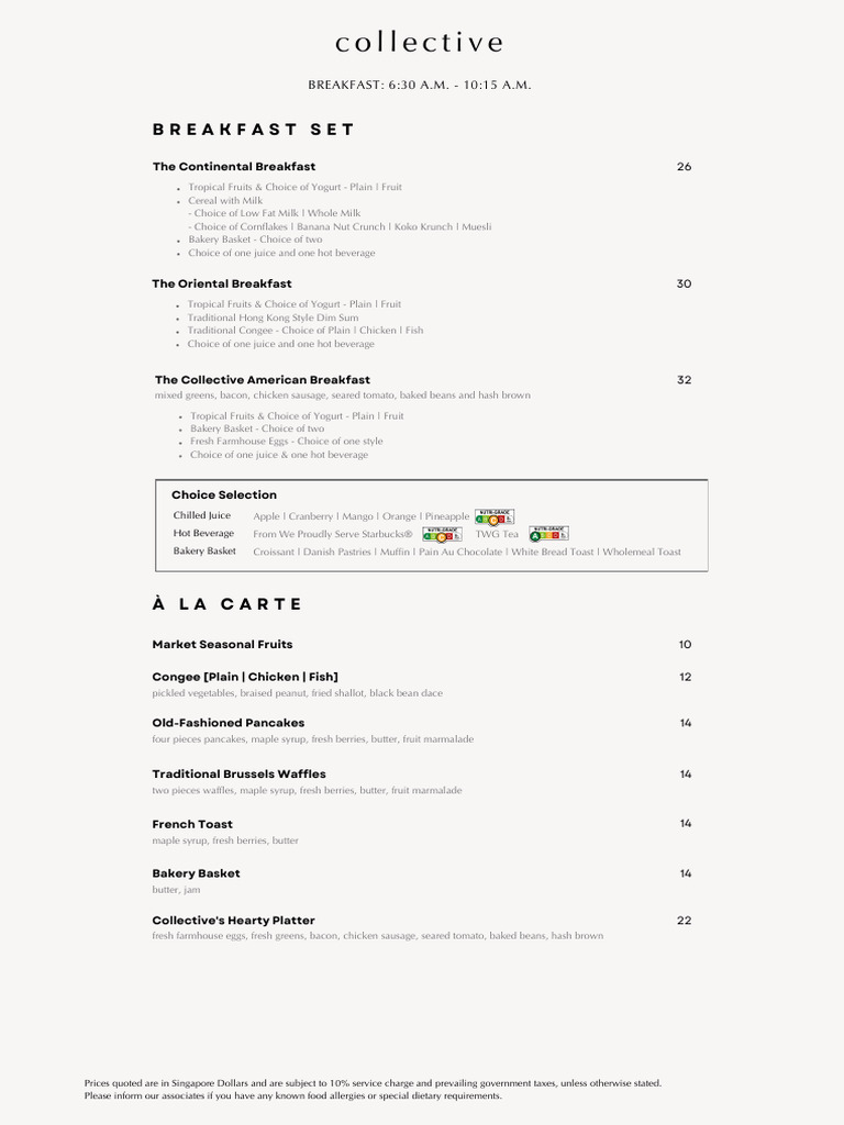 Traditional Breakfast and Dining Menu | PDF | Sauce | Foods