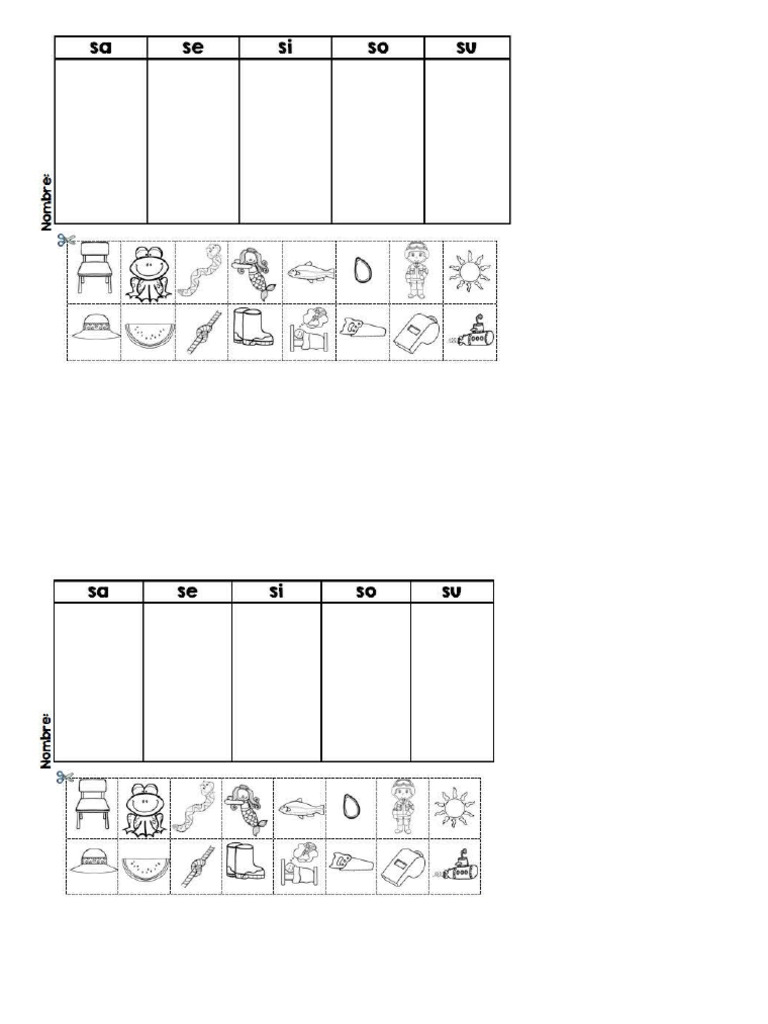 Sa Se Si So Su | PDF