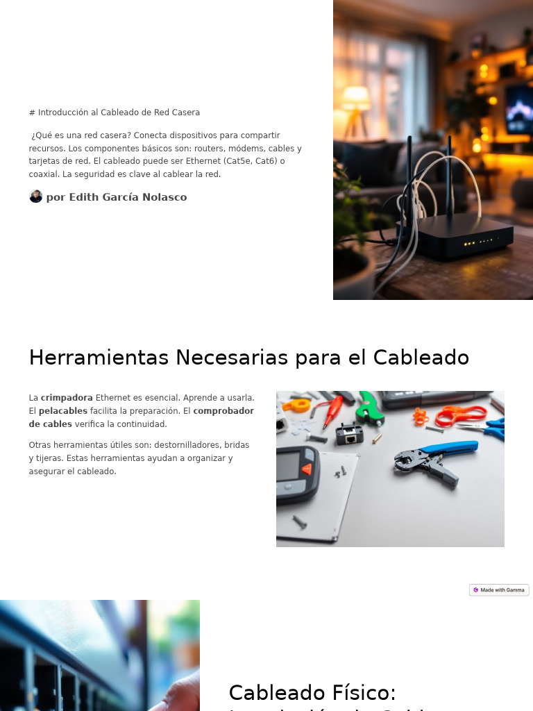 Guía para Cableado de Red Casera | PDF