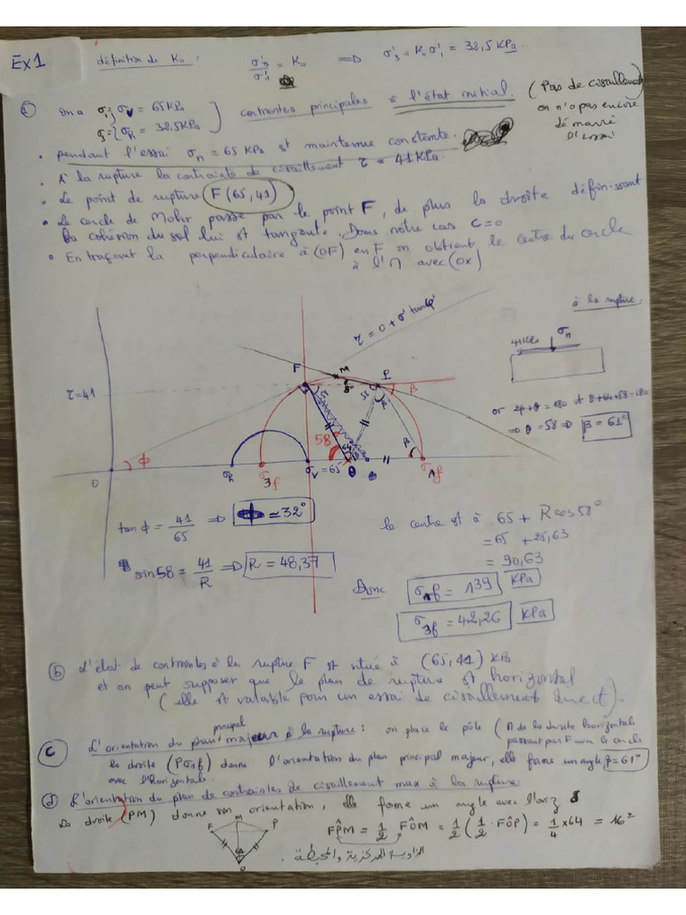 TD Chap 5 Corrigé Exs 1,2,3 Et 4 | PDF