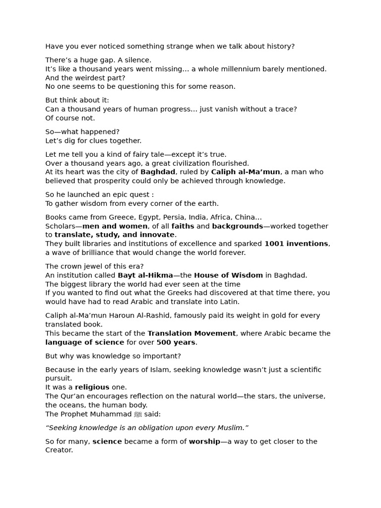 Full Speech | PDF