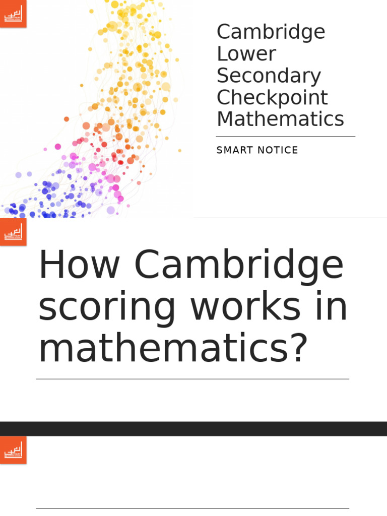 Cambridge Lower Secondary Grading Guide | PDF
